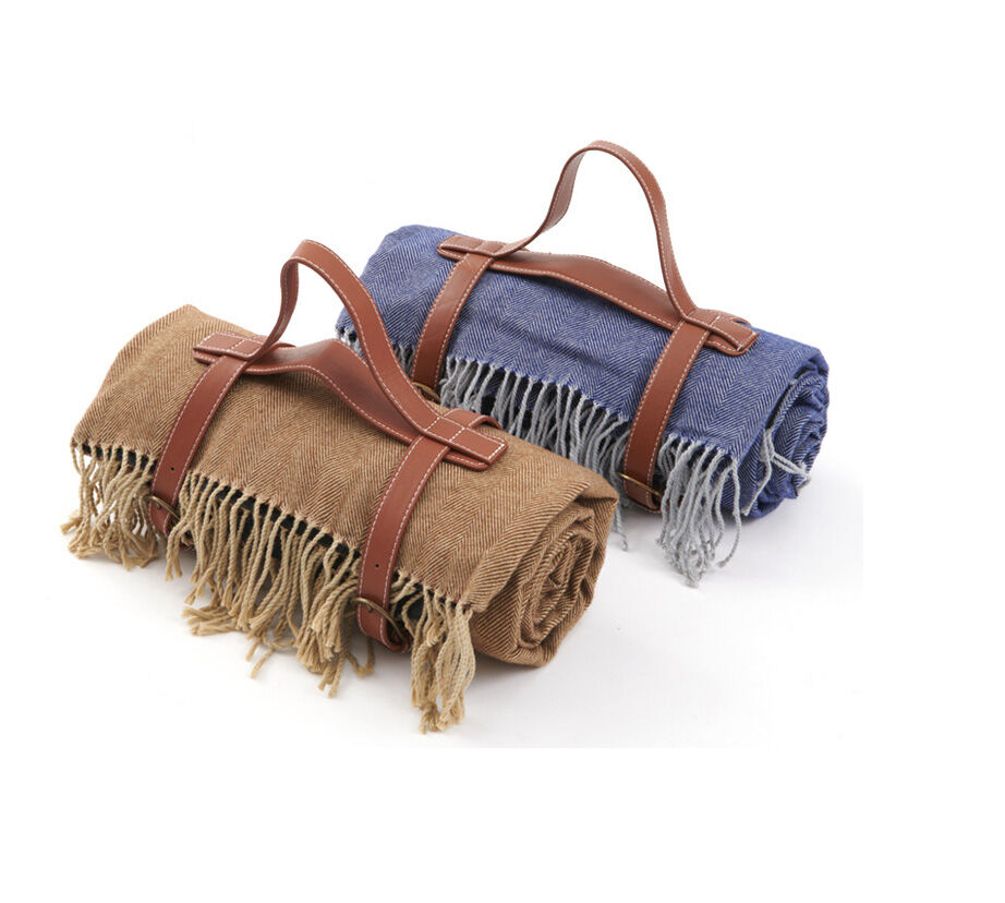 Buy Wholesale China Stock Waterproof Thickened Beach Mat With Leather ...