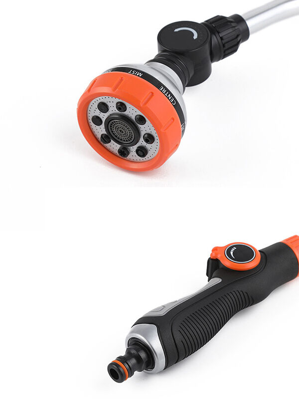 Garden Long Pole Watering Flower Gun Thumb Operate Irrigation Tool 180 ...