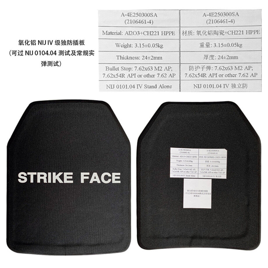 Buy Wholesale China Manufacturer Alumina Pe Level Nij Iv Stand Alone ...