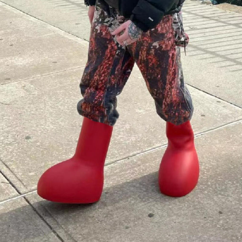 1:1 Big Red Boots Astro Fashion Big Red Boots, Astro Boy's Boots - Buy ...