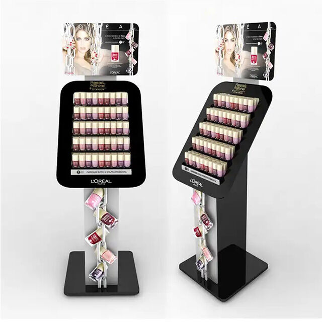 Oem Cosmetic Display Rack Makeup Display Rack Nail Polish Display Stand ...