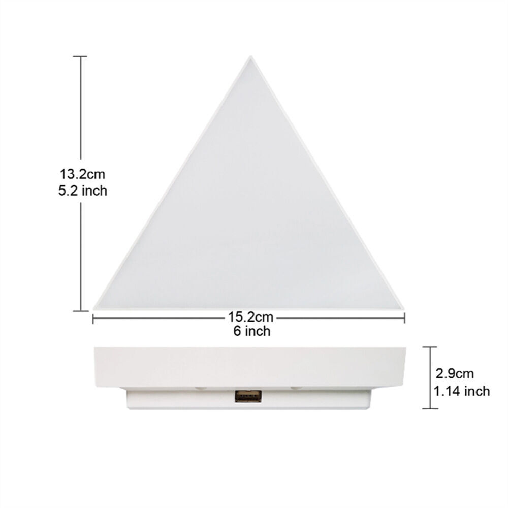 Buy Wholesale China Triangle Dual Control Lamp Touch Color Change And ...