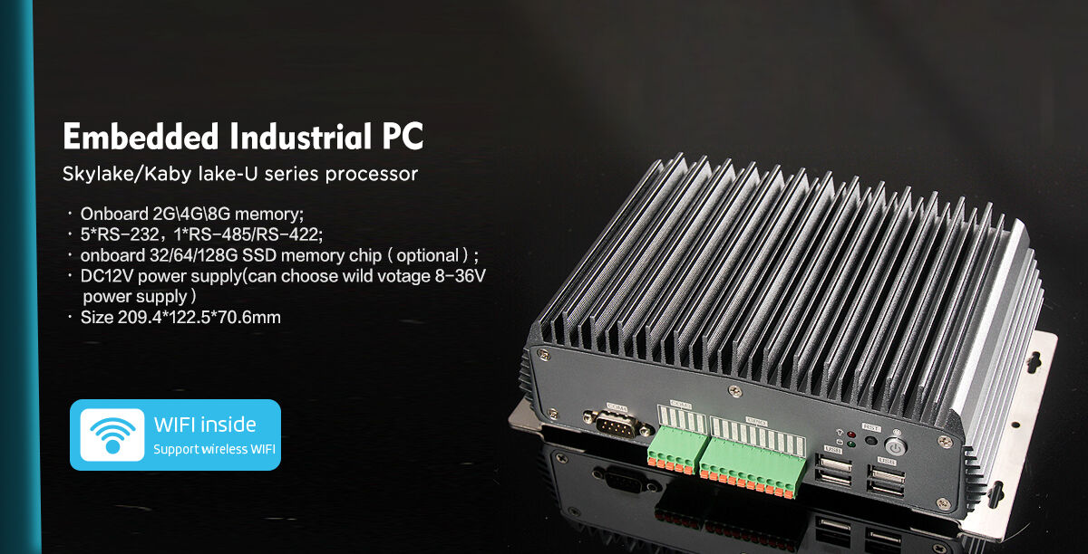 Buy China Wholesale Oem Industrial Computer Fanless Mini Pc 2lan ...