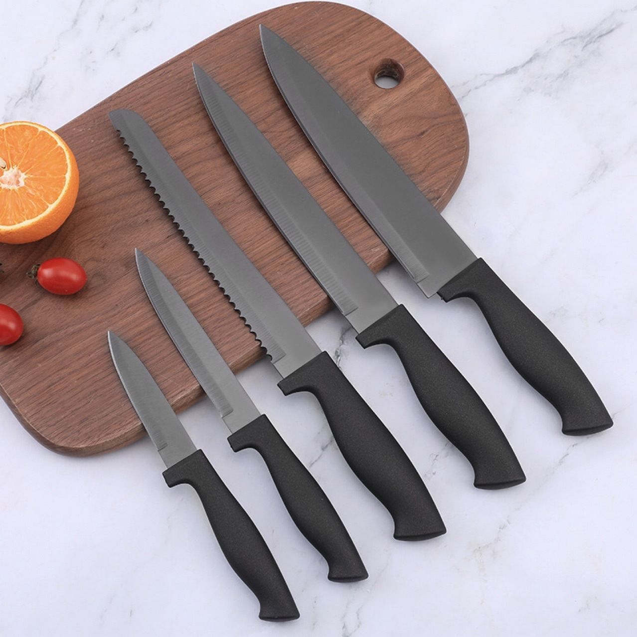 Premium Quality 15-piece Knife Set With Block, Razor-sharp, German ...