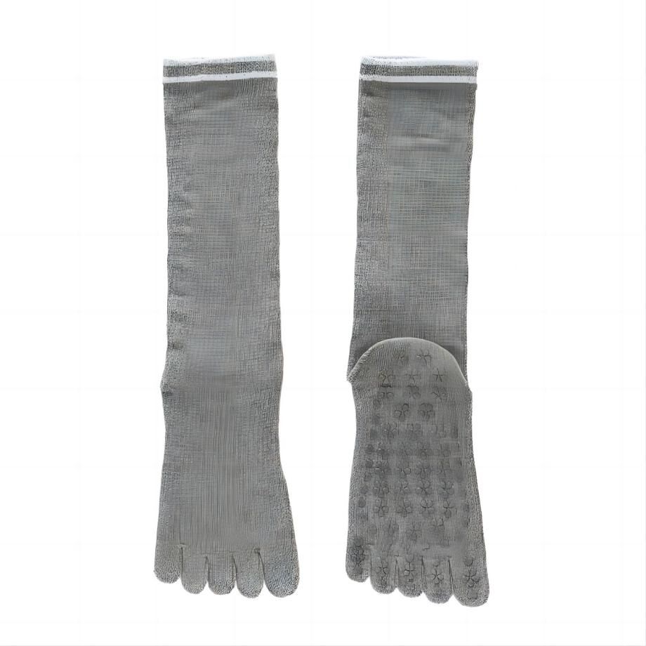 Buy Wholesale China Wholesale Knee Cotton Non-slip Long Leg Yoga Five ...