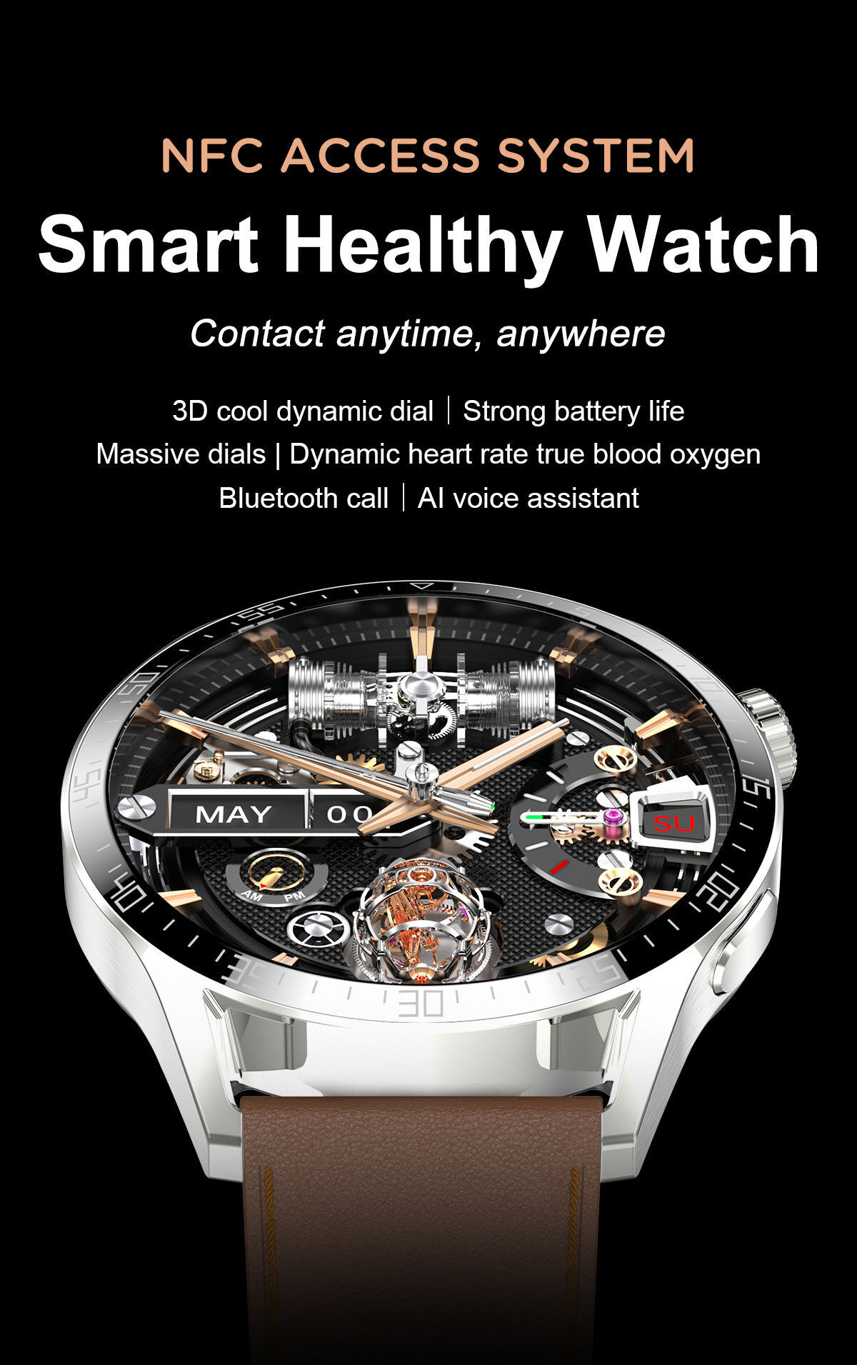 Buy Wholesale China Smart Watches For Man Business Smart Watch Steel ...