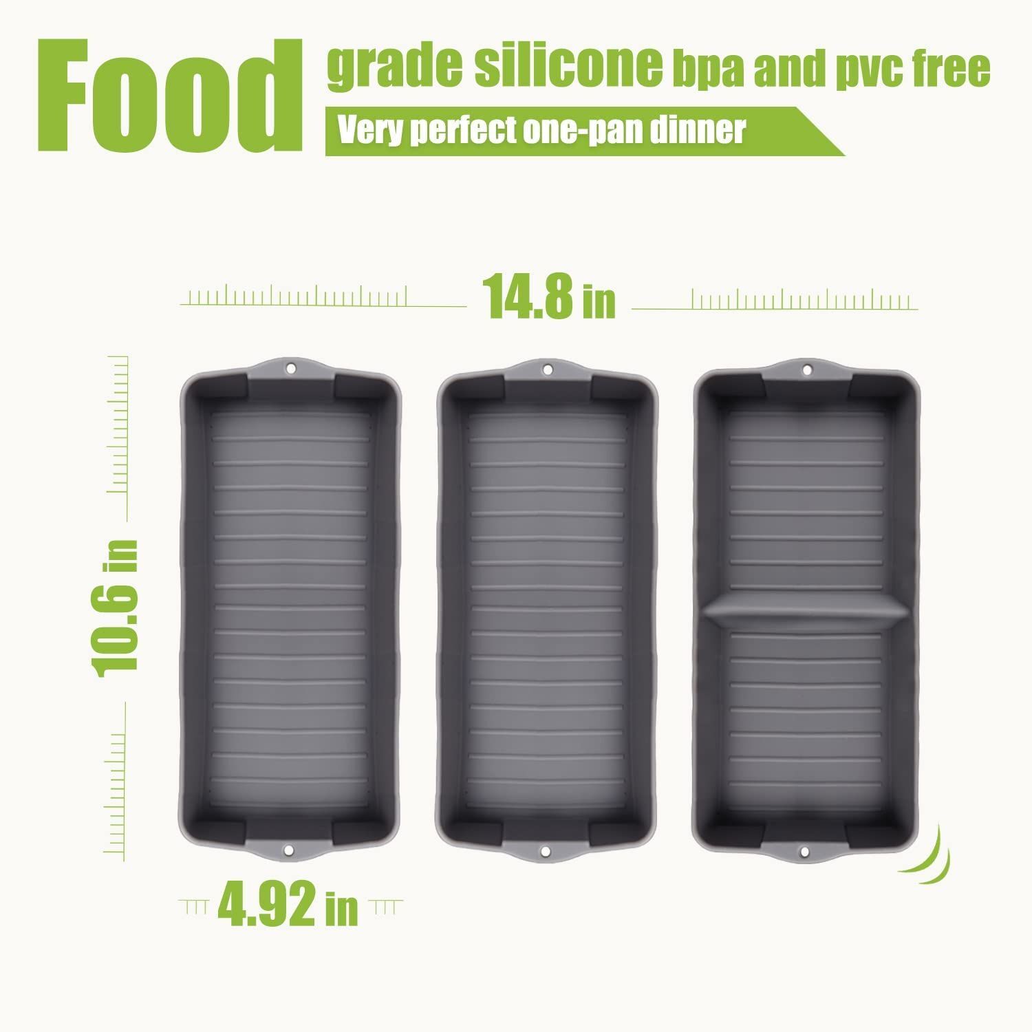 Buy Wholesale China Non Stick Cake Silicone Sheet Pan Set Premium ...