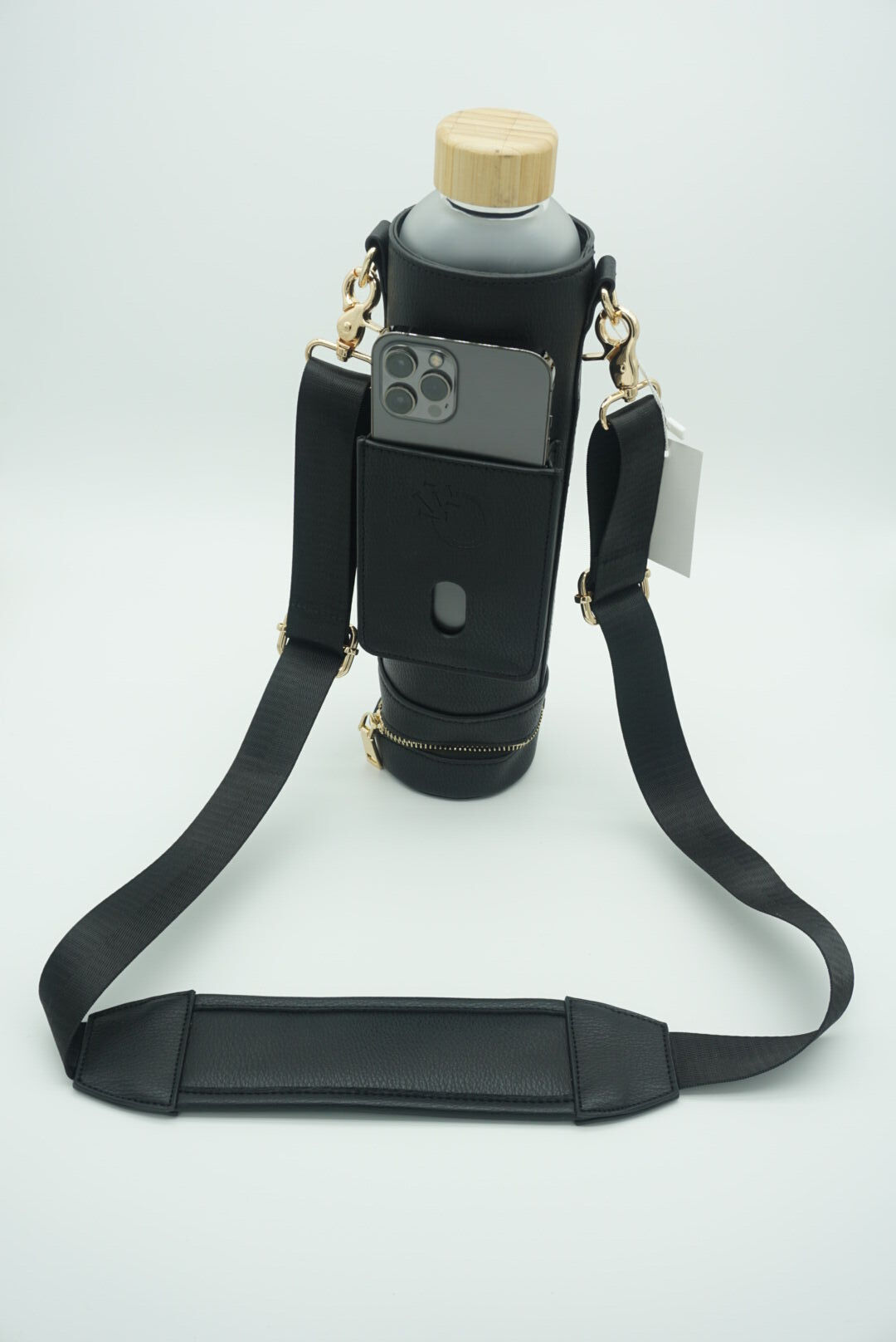 Buy Wholesale China Oem Thick Pu Shoulder Bag For Gym Glass Bottle & Pu ...