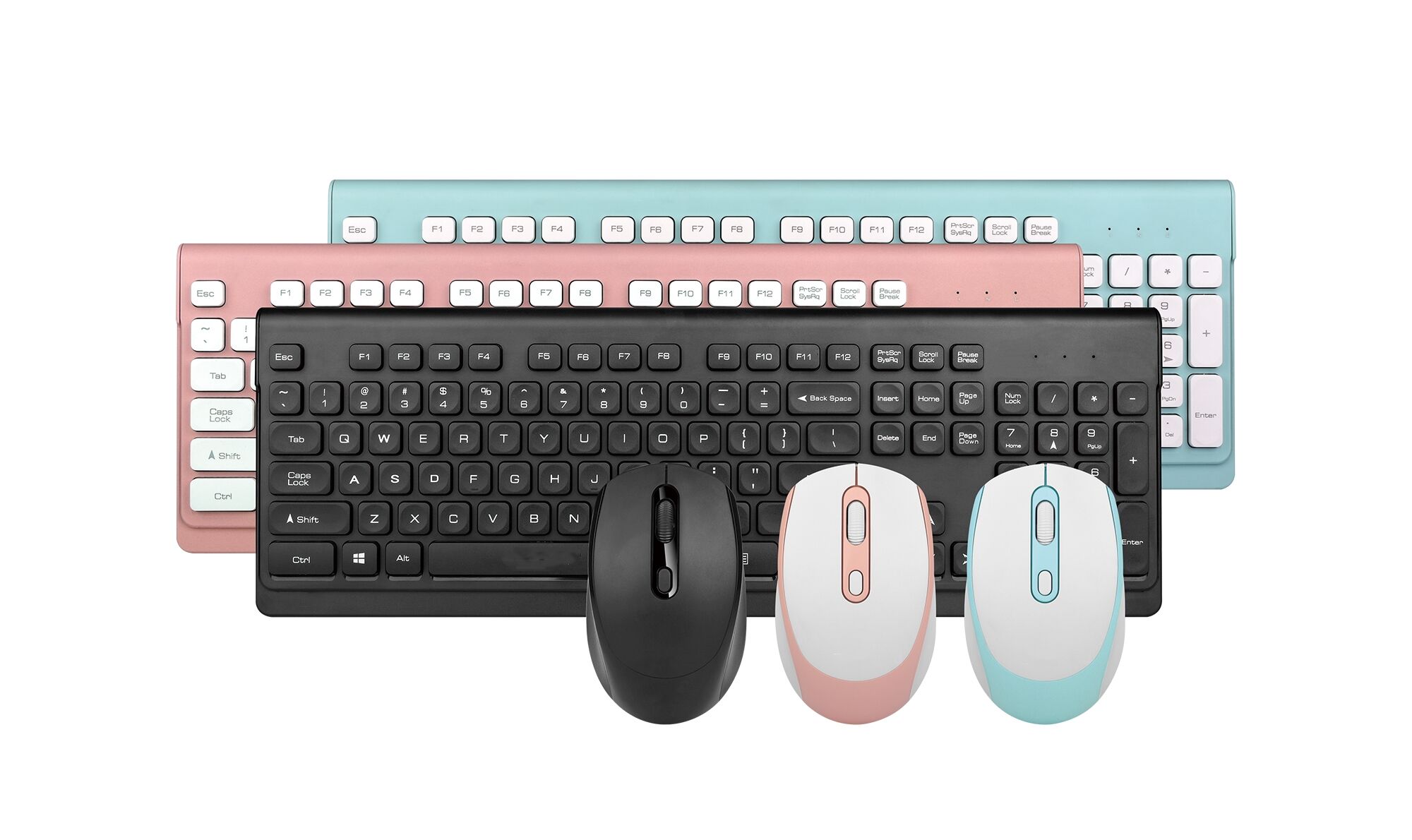 Whole 2.4g Oem Wireless Keyboard & Mouse Combos,office Set - Expore ...