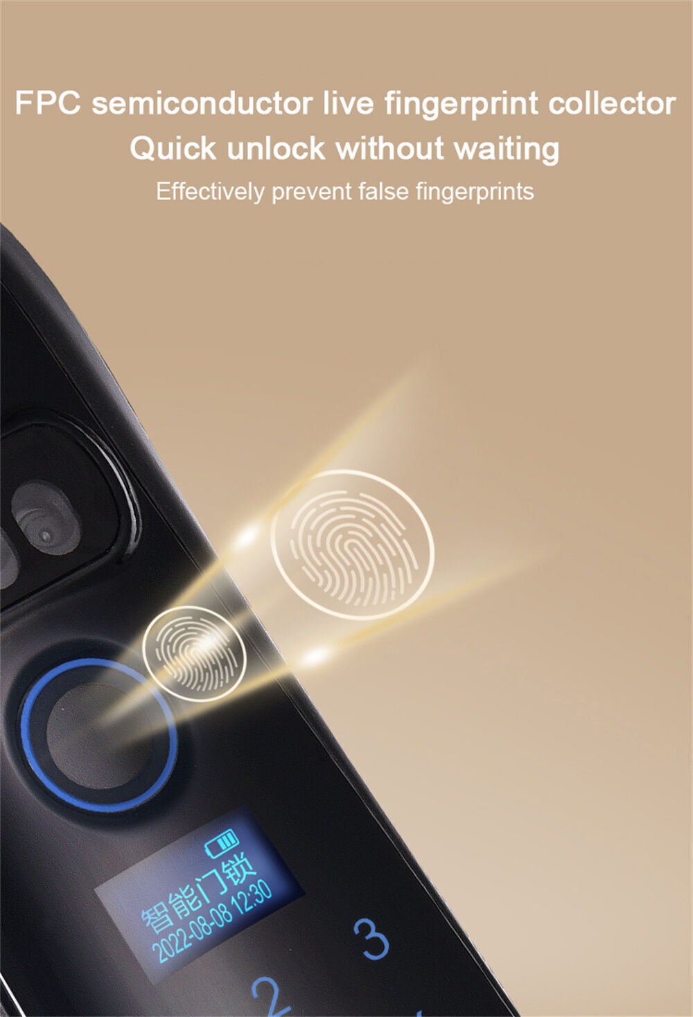 Bulk Buy China Wholesale Full Automatically Smart Door Lock Unbreakable ...