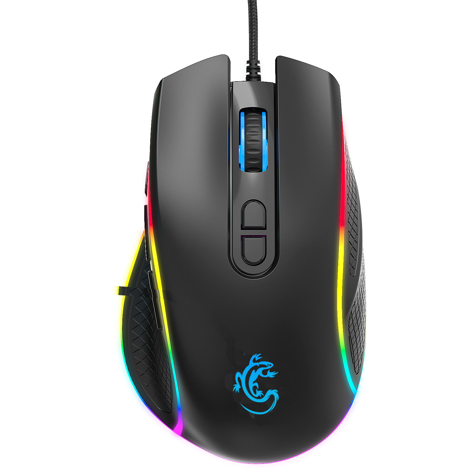 Rgb Wired Optical Gaming Mouse, 7keys With Dpi Solution, Up To 1000 ...