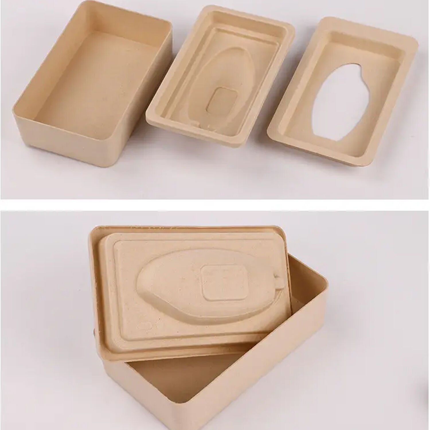 Bulk Buy China Wholesale Recycled Bamboo Pulp Cosmetic Biodegradable ...