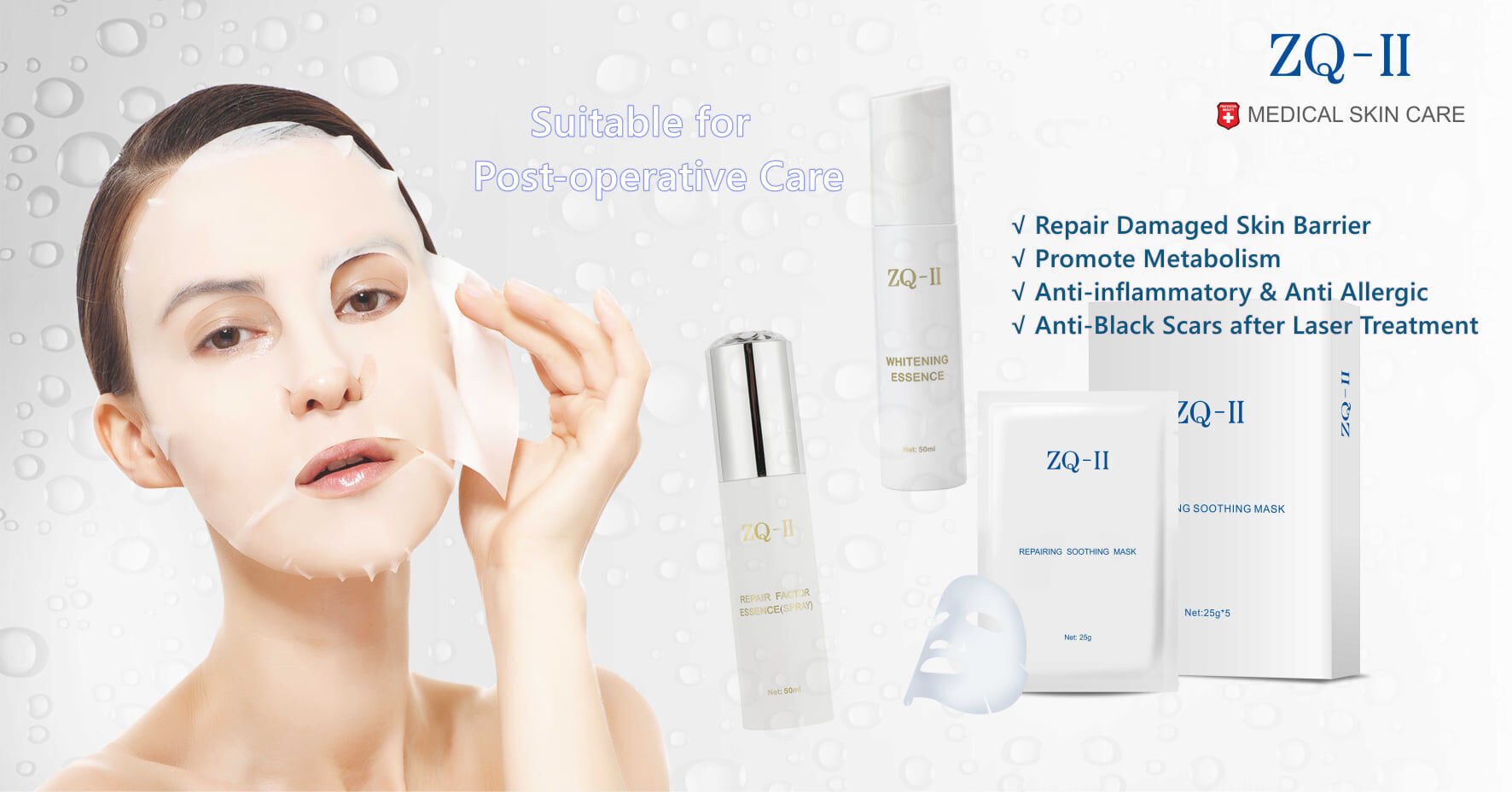 Buy Wholesale China China Brand Zq-ii Skin Care Product Hydrolyzed ...