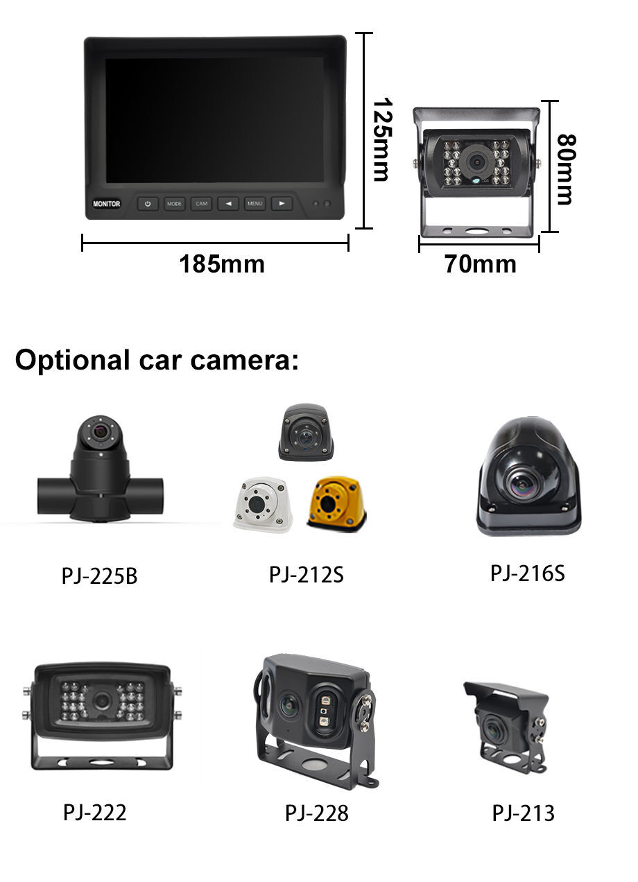 Ai Bsd Car Monitor Commercial Vehicle And Pedestrian Active Detection ...