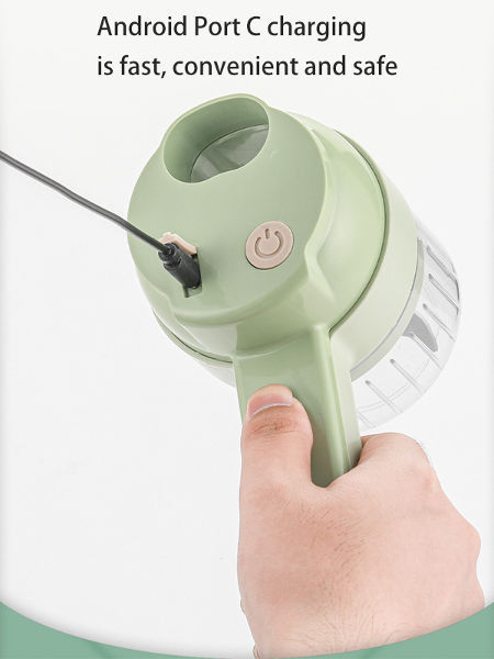 Buy Wholesale China 4 In 1 Electric Mini Food Chopper Cordless Garlic ...