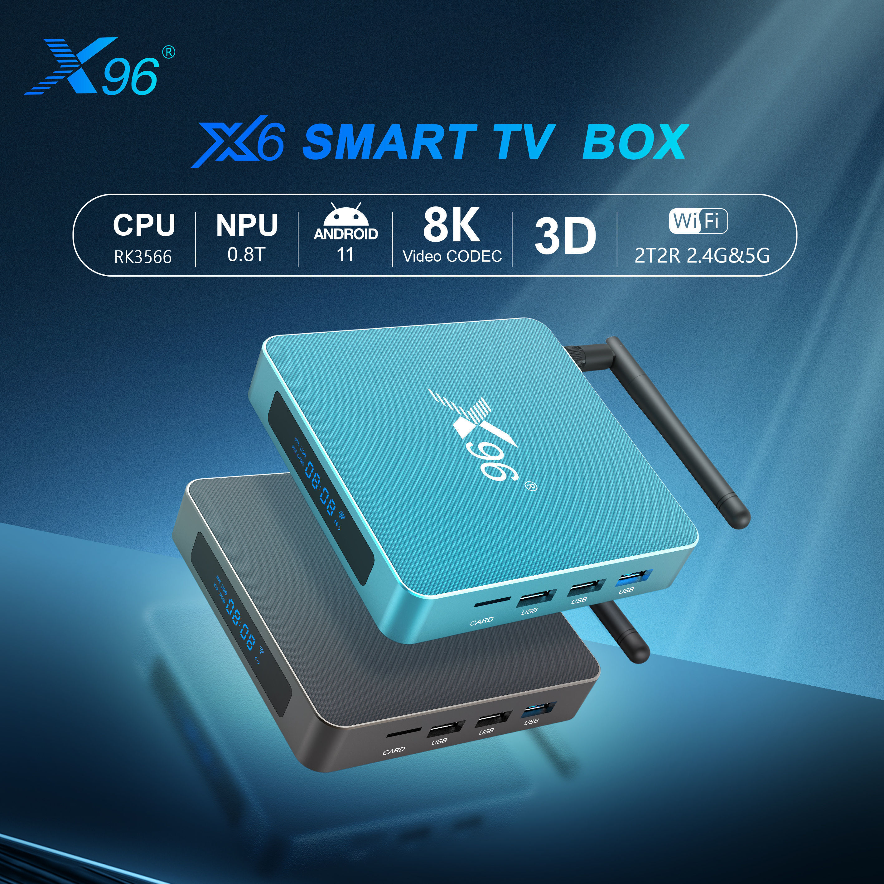 Buy Wholesale China 8k Decoding Android Tv Box Rk3566 Digital Signage ...