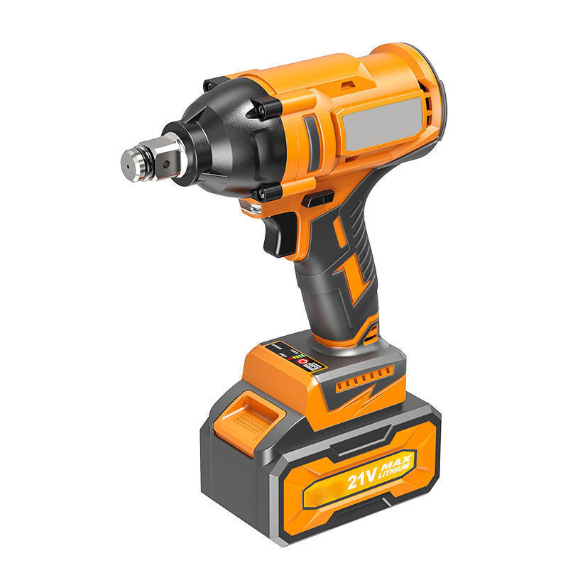 21v Brushless Wrench Cordless Brushless Impact Wrench Screw Driver ...