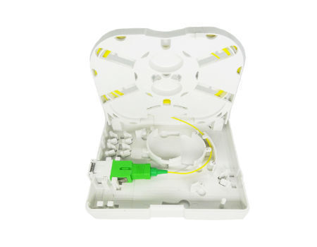 Buy Wholesale China Mounted Faceplate Fiber Optic Ftth Mini Rosette Box ...