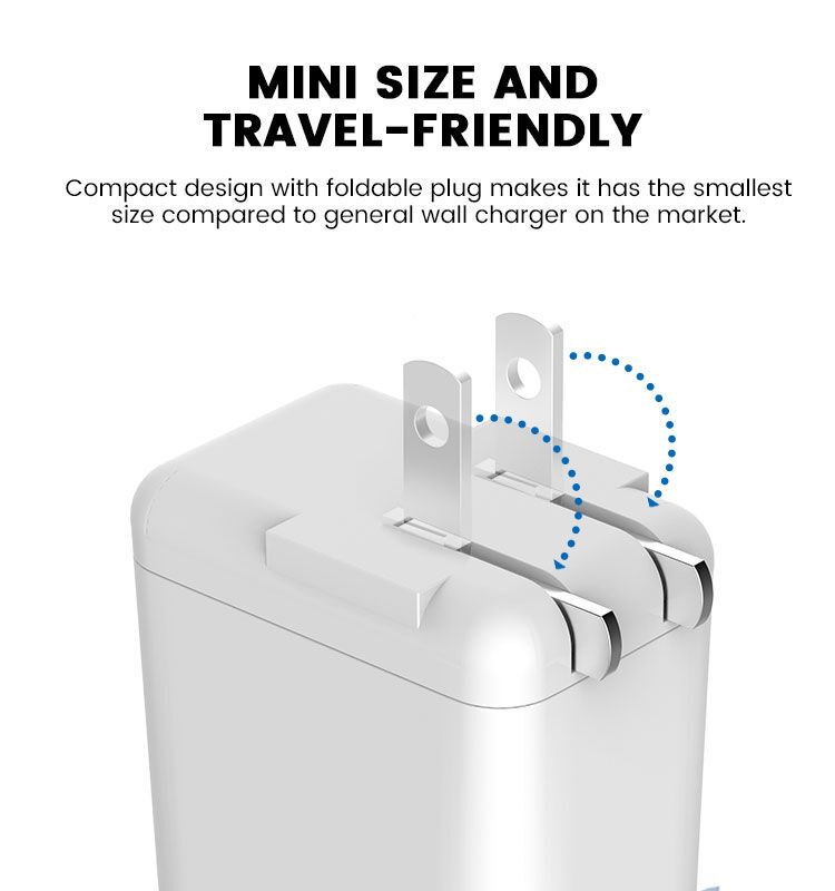 Buy Wholesale China Customization Foldable Dual Ports 30w Qc3.0 Uab-a ...