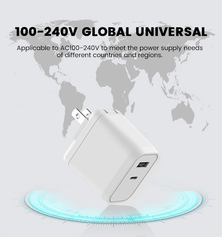 Buy Wholesale China Customization Foldable Dual Ports 30w Qc3.0 Uab-a ...