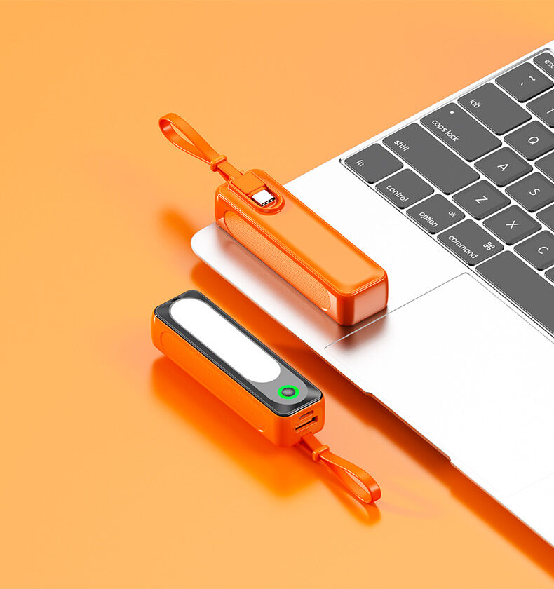 Buy Wholesale China Odm Capsule Power Bank With Built-in Cables Strong ...