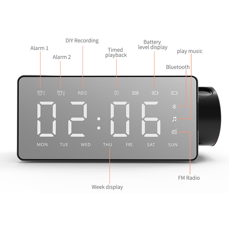 Buy Wholesale China Cheap Price Clock Radio Tws Bluetooth Wireless ...