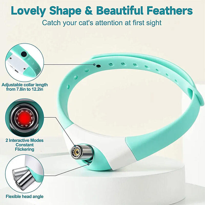 Buy Wholesale China Wearable Electric Smart Cat Laser Collar Usb ...