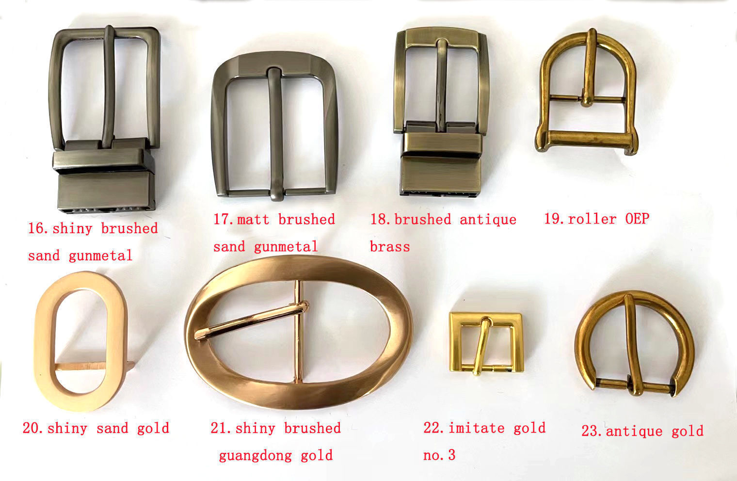 Buckles Factory Manufacturers Wholesale Colored Metal Men Custom Luxury ...
