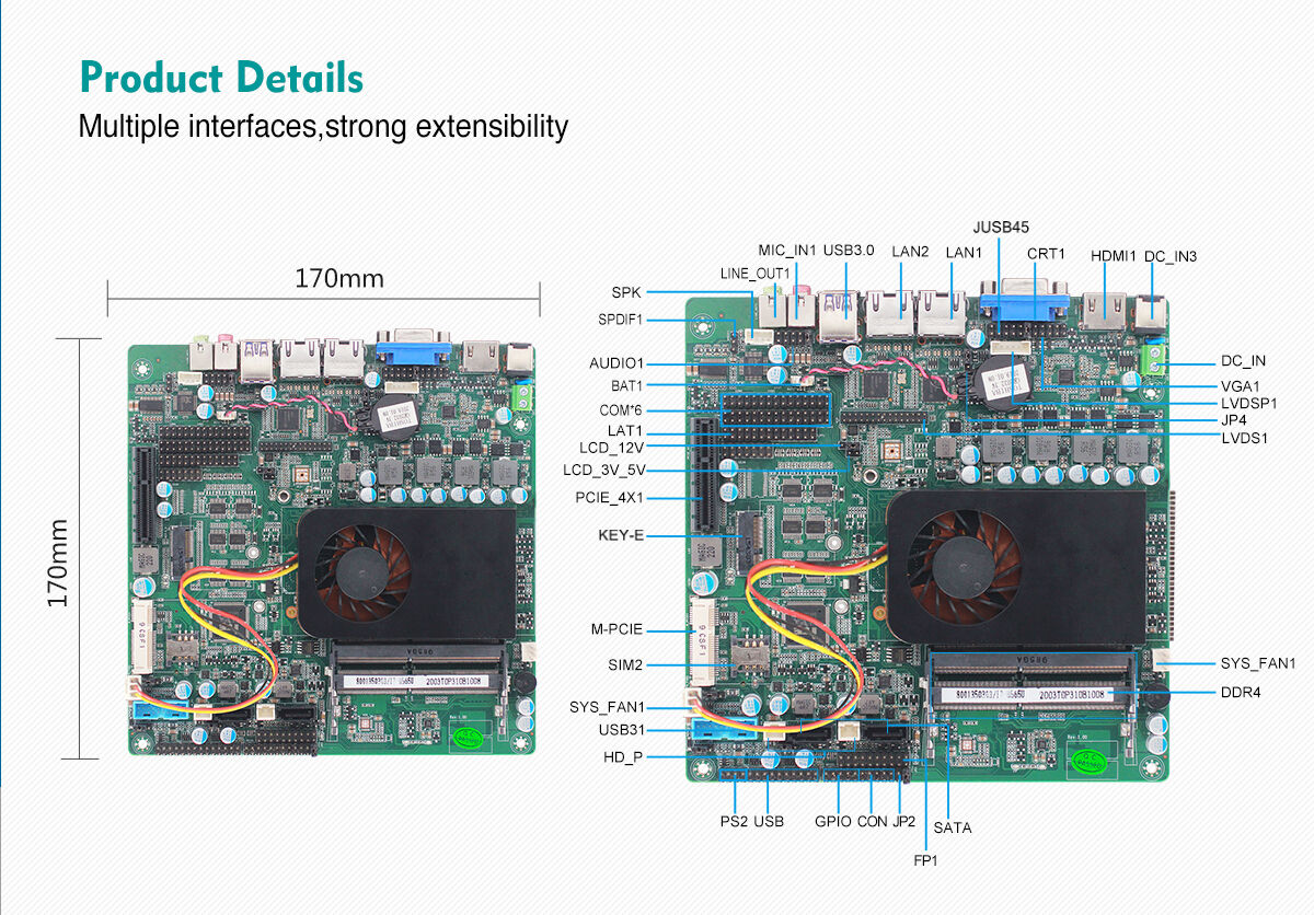 Factory Price Industrial Mini Itx Board 10th Core I3 I5 I7 Processor ...