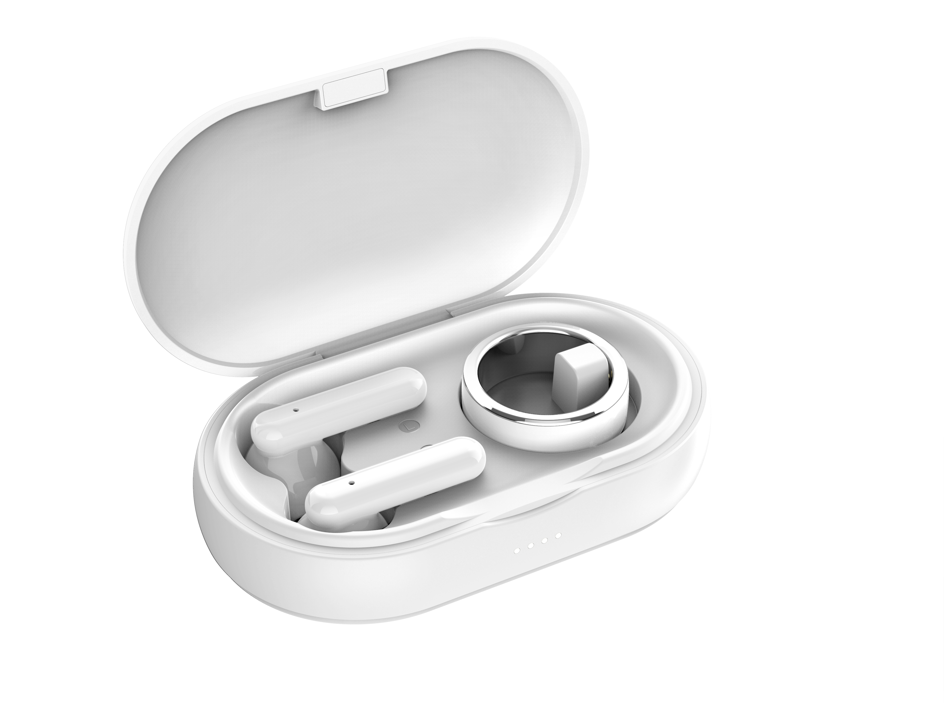 Buy Wholesale China Tws Earbuds Earphones Smartring 2 In 1 Heart Rate ...