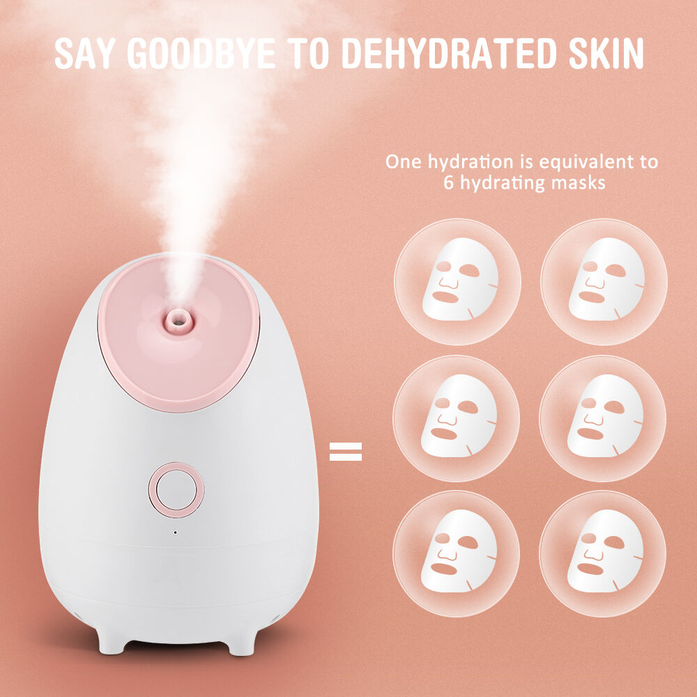 Facial Vaporizer Hot Spray Steam Cosmetic Mirror Large Capacity Water ...