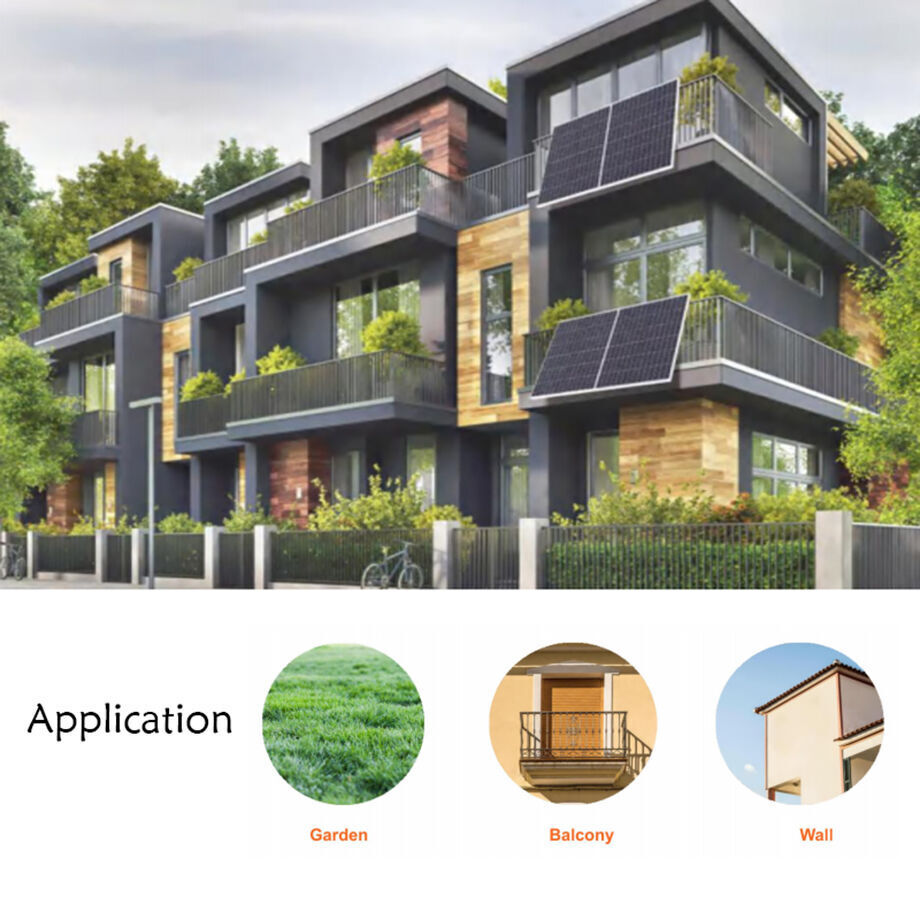 Full Black 600w Solar System Smart Solar Systems On Grid Tie ...