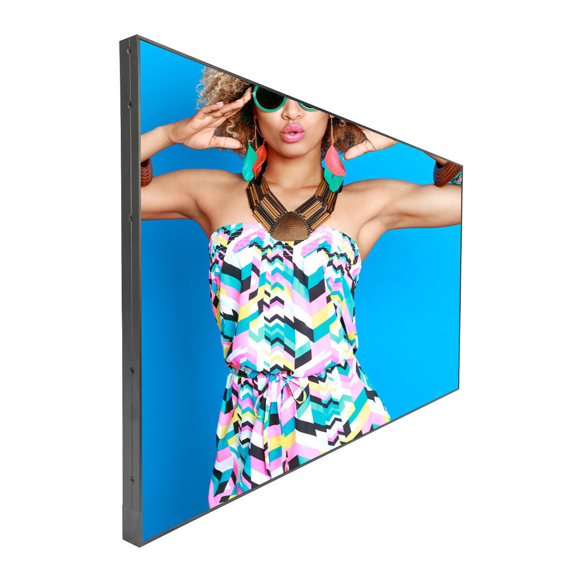 Buy China Wholesale Ultra-slim 4.5mm Bezel Lcd Commercial Display For ...