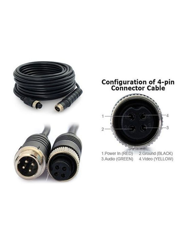 Buy Wholesale China 4 Pin Aviation Waterproof Car Video Extension Cable ...
