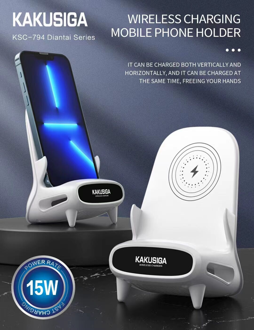 Buy Wholesale China Kakusiga 15w Automatic Trickle Fast Charging Mobile ...