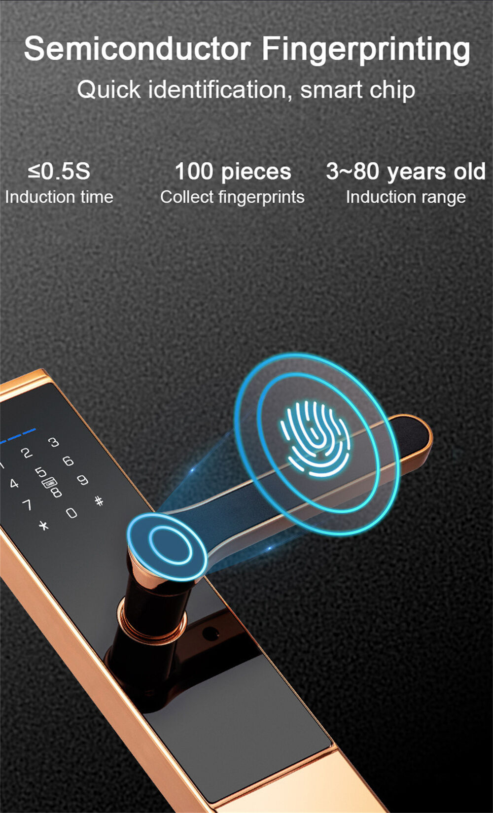 Buy Wholesale China Remotely Phone Control Smart Door Lock Electric ...