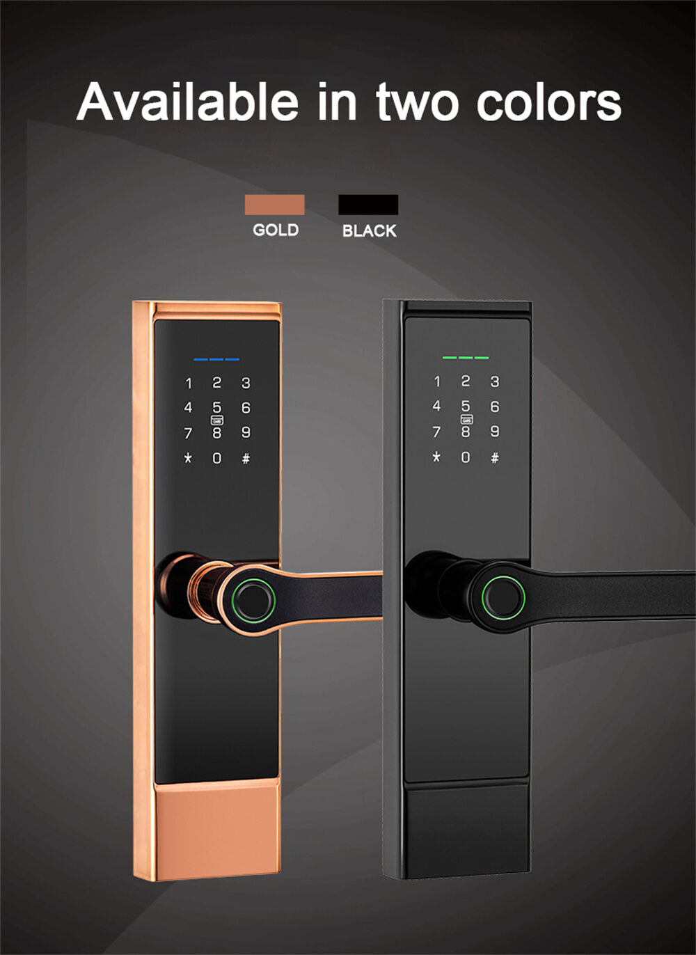 Buy Wholesale China Remotely Phone Control Smart Door Lock Electric ...