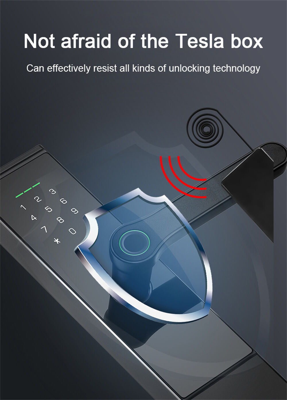 Buy Wholesale China Remotely Phone Control Smart Door Lock Electric ...