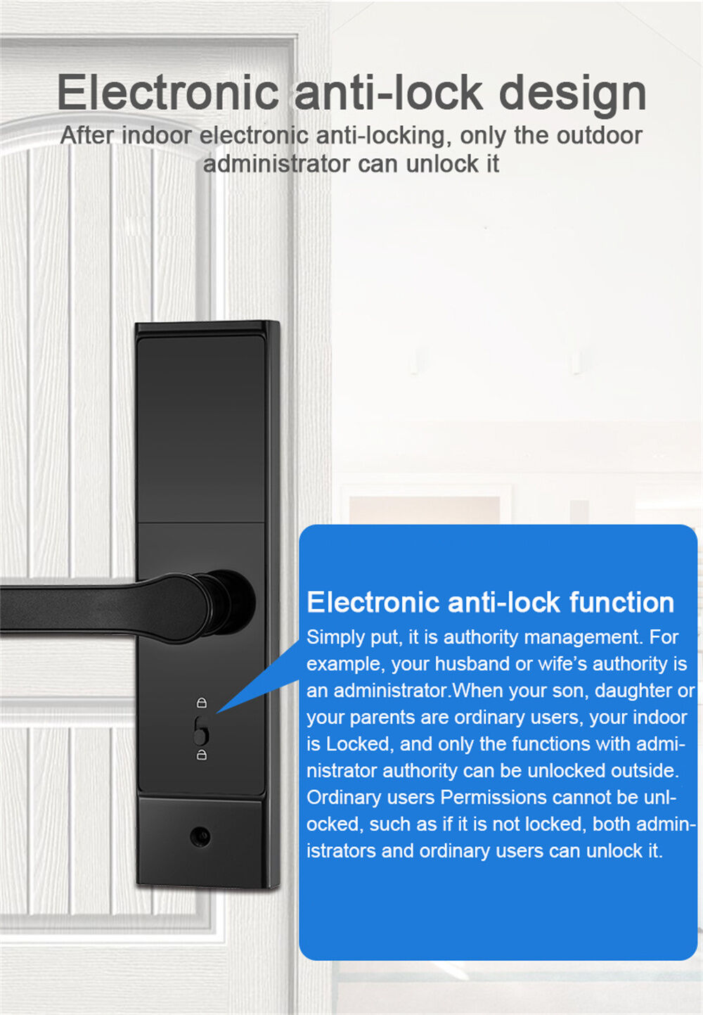 Buy Wholesale China Remotely Phone Control Smart Door Lock Electric ...