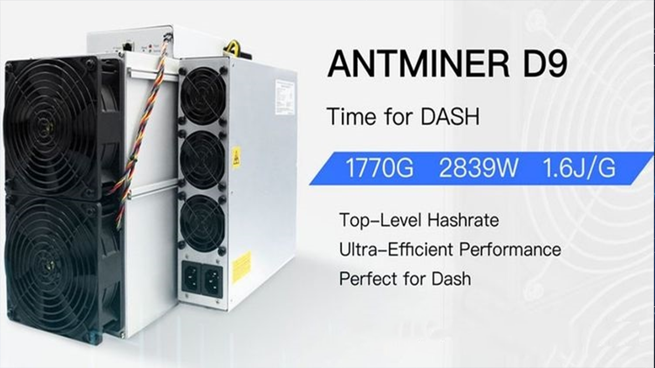 Buy Wholesale China Antminer D9 (1770gh) From Bitmain Mining X11 Algorithm With A Maximum ...