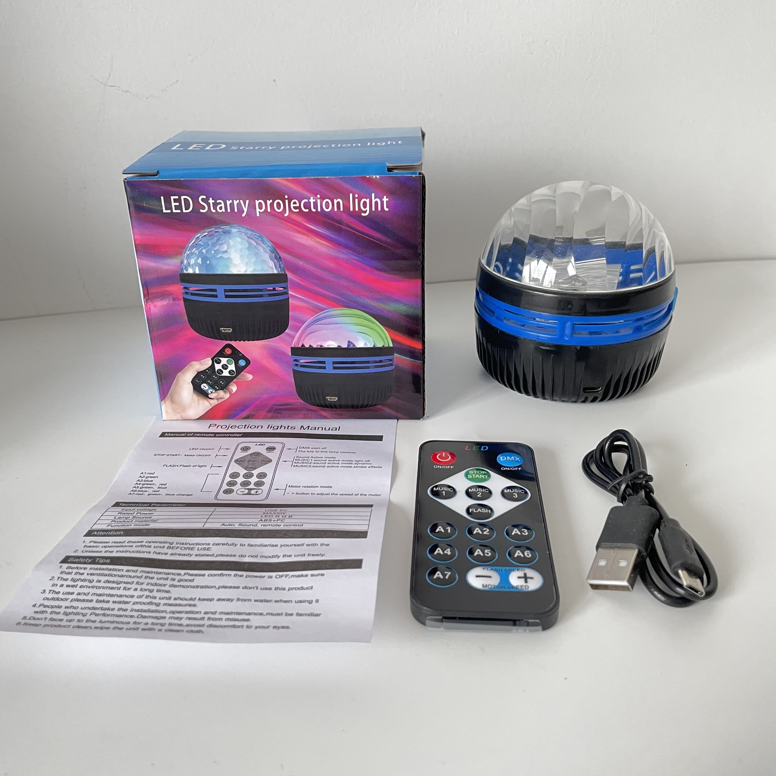 Buy Wholesale China New Rotation Star Light Projector Night Lights For ...