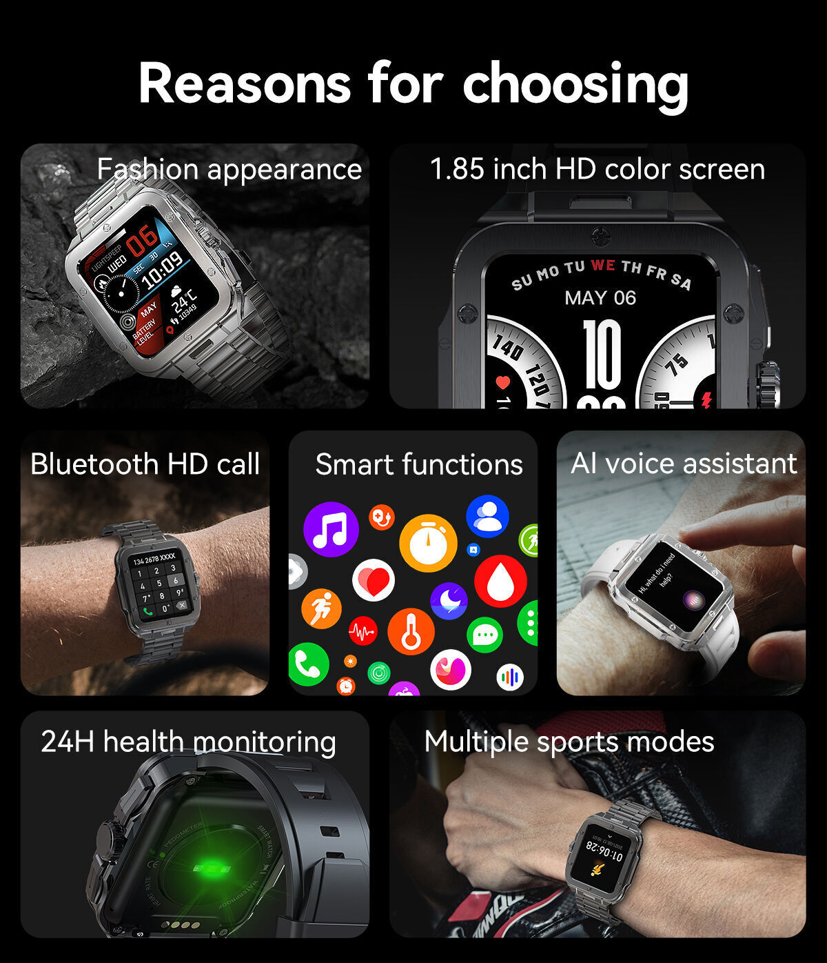 Buy Wholesale China Bt Call I92 Smart Watch 1.85'' Fitness Bracelet ...