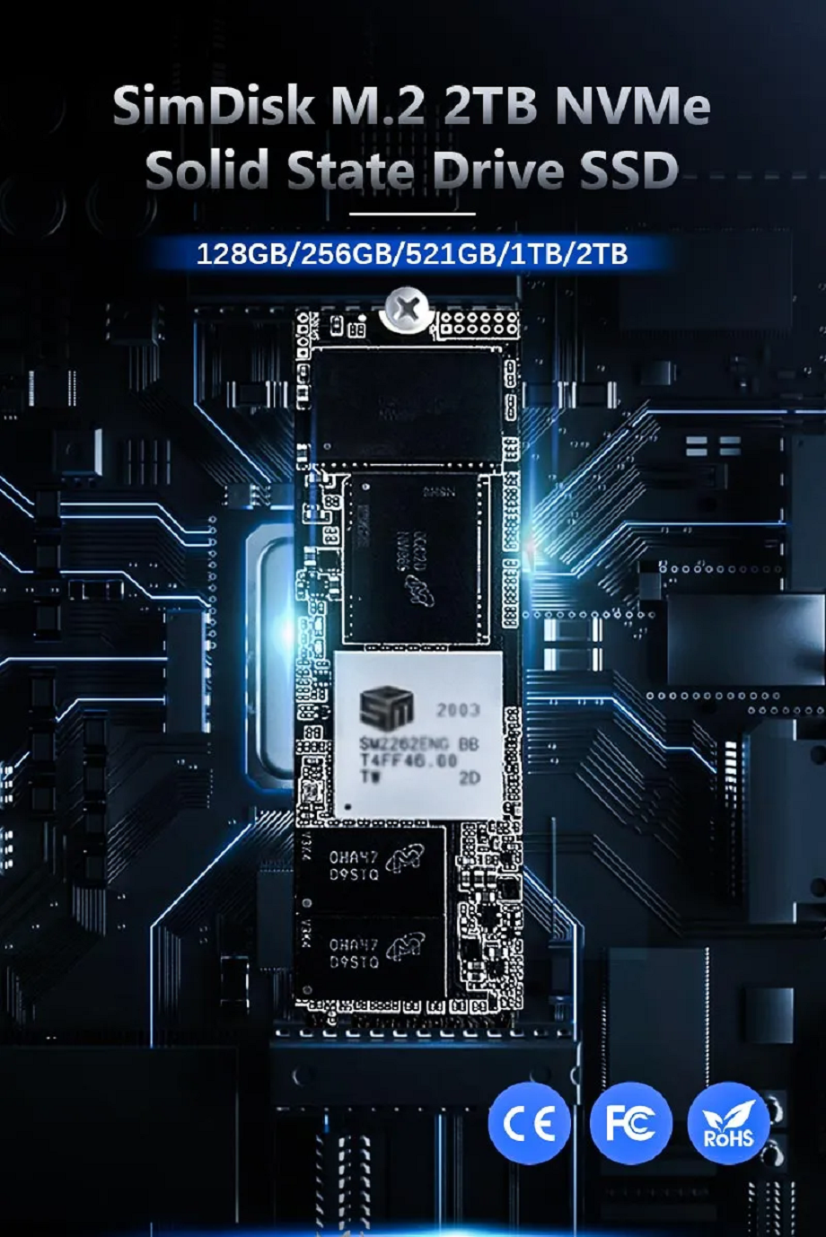 M.2 Nvme 3d Nand Ssd Suitable For Mining Machines High-speed Hard Disk ...