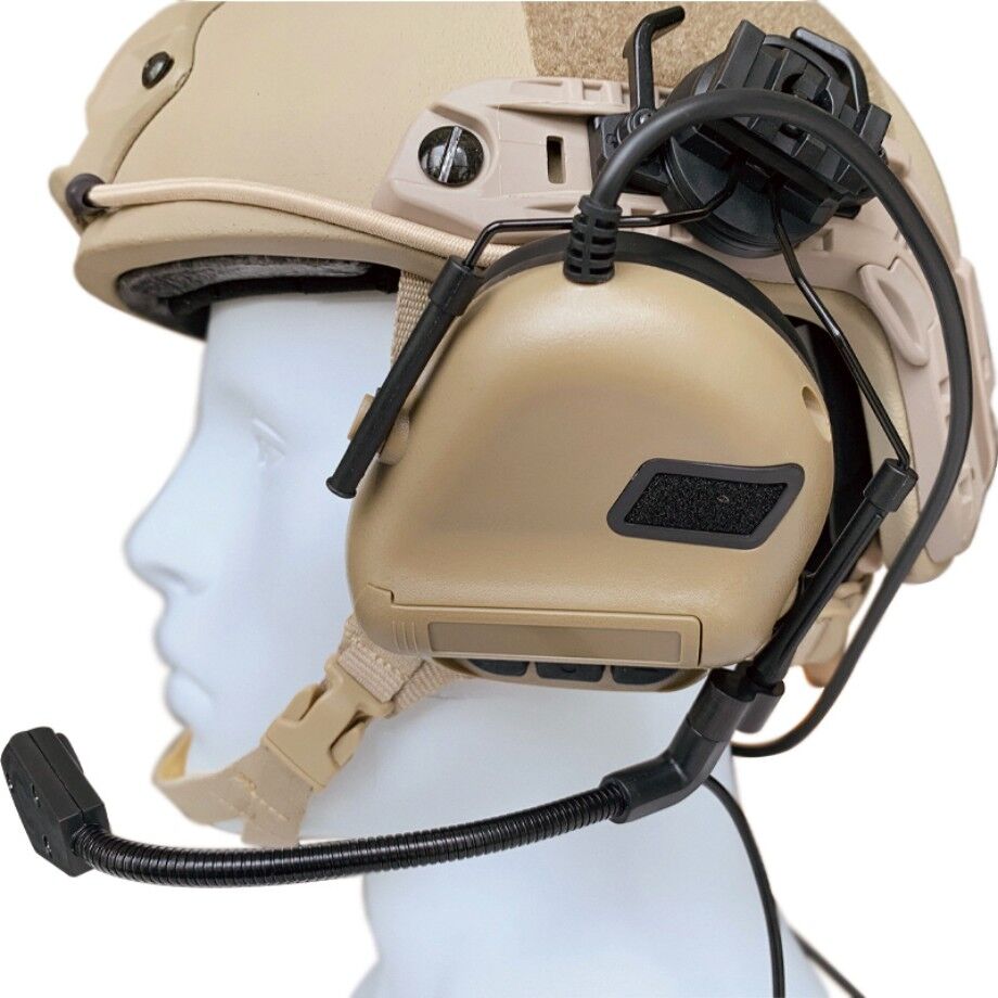 Wholesale High Quality Noise Cancelling Tactical Training Safety Helmet With Headsets - Expore ...