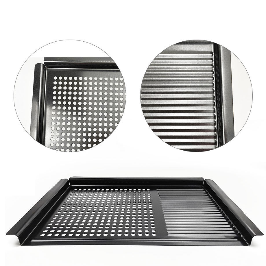 Buy Wholesale China Factory Price Grill Baking Pan Rectangle Flat Bbq ...
