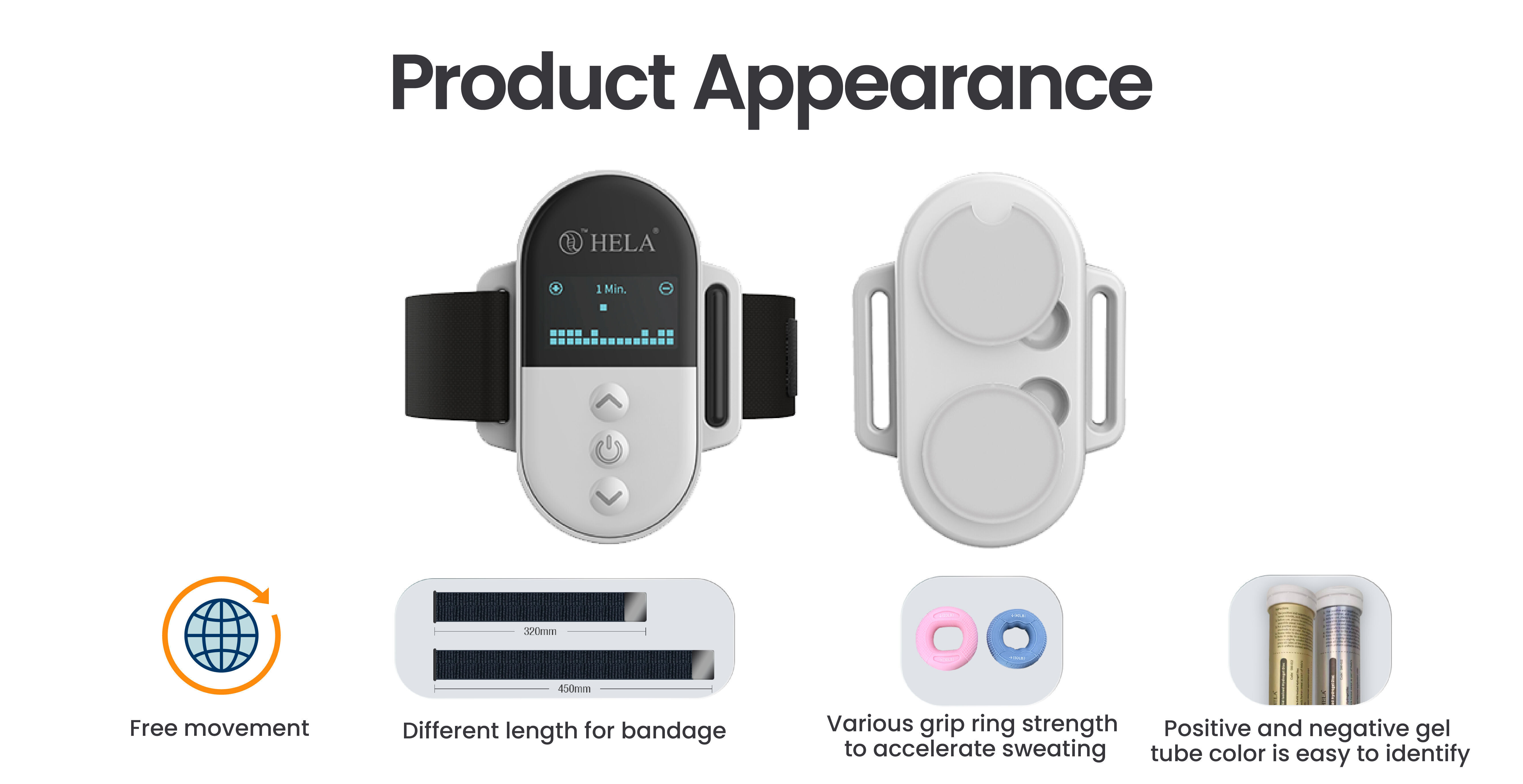 Buy Wholesale China Hela Wearable Sweat Inducer Scientific Research S1 ...