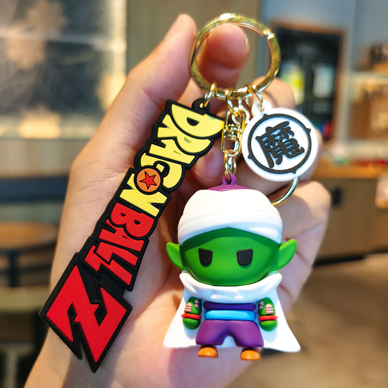 Most Papular Custom Cute 3d Pvc Anime Dragon Ball Keychain Goku ...