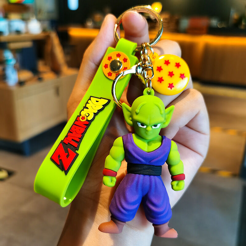 Most Papular Custom Cute 3d Pvc Anime Dragon Ball Keychain Goku ...