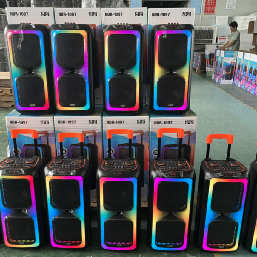 Buy Wholesale China Jbl Factory Price Dual Woofer 8 Inch Ndr-1097 Home Karaoke Partybox Speakers ...