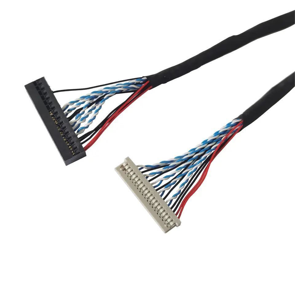 Fi-x30 Lvds 30 Pin 10cores Fpc Ribbon Flexible Flat Cable Ffc Cable ...